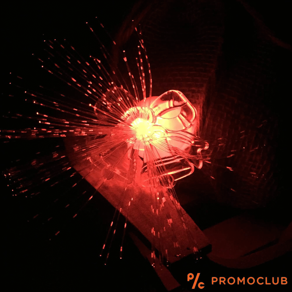 BF SALE: светещи коледни LED камбанки - със светловоди и сменящи се 7-8 ...